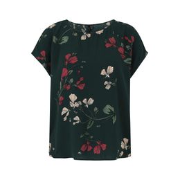 Vero Moda Petite Bluse 'VMNEWHALLIE' Damen Gr&ouml;&szlig;e M creme / oliv / tanne / dunkelrot