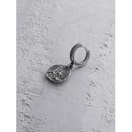 Reytel Earring 'ANTIC NUMMUM. POWER IS LIMITLESS' male Silver size One Size