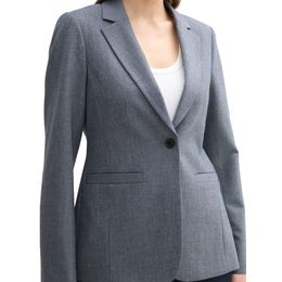 Tom Tailor Blazer Damen Gr&ouml;&szlig;e 44 blaumeliert