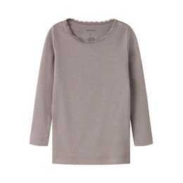 name it Shirt 'NMFKab' M&auml;dchen Gr&ouml;&szlig;e 116 grau
