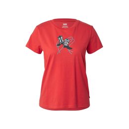 Levi's Levi's T-Shirt 'The Perfect Tee' Damen Gr&ouml;&szlig;e L rot / schwarz / wei&szlig;