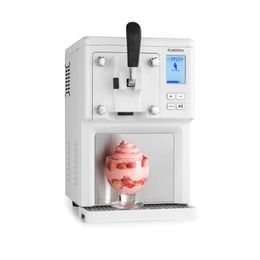 Klarstein Sweet Sundae Eiscrememaschine Kompressor 1,5l Edelstahl wei&szlig;