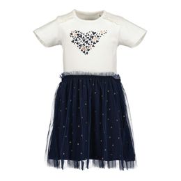 Blue Seven Kleid Mädchen Größe 104 navy / gold / offwhite