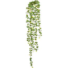 Kunstranke Creativ green "Ficus Barock Blatthänger", grün, H:100cm, Kunststoff, Kunstpflanzen