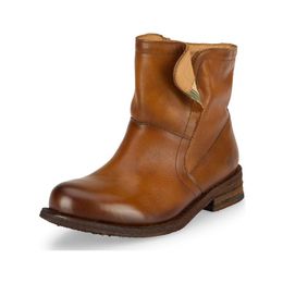 Felmini Wide Fit Stiefelette 'Gredo W002' Damen Gr&ouml;&szlig;e 41 braun / cognac Winterschuhe
