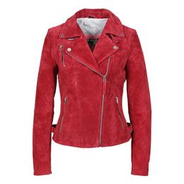 Freaky Nation Between-Season Jacket 'Biker' female Red size XXS