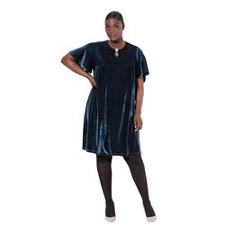 Ulla Popken Cocktailkleid Damen Gr&ouml;&szlig;e 58/60 marine
