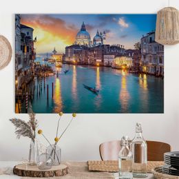 Bilderwelten Akustikbild Sunset in Venice