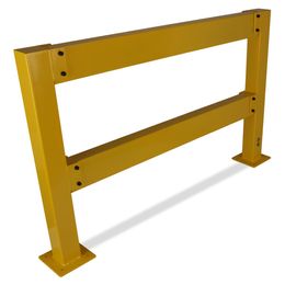 Dancop Basis Sicherheitsgel&auml;nder H 1000 mm - 1350 x 140 x 80 mm / verzinkt + pulverbeschichtet
