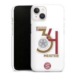 DeinDesign iPhone 14 Handy Premium Case Smartphone Handyh&uuml;lle Schutzh&uuml;lle matt Official Licensed Product Master Fc Bayern M&uuml;nchen Premium Case