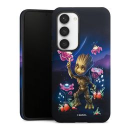 DeinDesign Galaxy S23 Handy Panzer Handyh&uuml;lle robuste Outdoor H&uuml;lle Schutzh&uuml;lle matt Baby Groot Marvel Guardians Of The Galaxy Tough Case