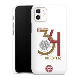 DeinDesign iPhone 12 mini Handy Premium Case Smartphone Handyh&uuml;lle Schutzh&uuml;lle matt Master Official Licensed Product Fc Bayern M&uuml;nchen Premium Case