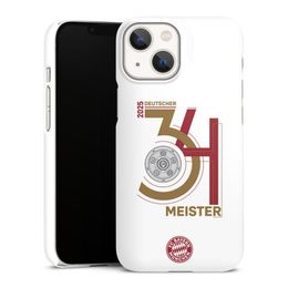 DeinDesign iPhone 13 Mini Handy Premium Case Smartphone Handyh&uuml;lle Schutzh&uuml;lle gl&auml;nzend Official Licensed Product Master Fc Bayern M&uuml;nchen Premium Case