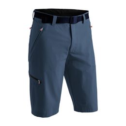 Maier Sports Herren Bermudas "Nil Bermuda", blau, Gr. 46, 90% Polyamid, 10% Elasthan, Hosen, kurze Herren Wanderhose, moderne Outdoor-Bermuda,