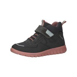 Superfit Sneaker Jungen Gr&ouml;&szlig;e 27 grau / anthrazit / rosa