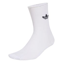 adidas originals Socken 'Ruffle 2 Pairs' Damen Gr&ouml;&szlig;e 46/48 schwarz / wei&szlig;