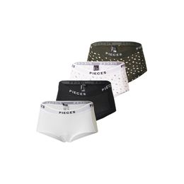 Pieces Panty Damen Gr&ouml;&szlig;e XXL hellgrau / tanne / schwarz / wei&szlig;