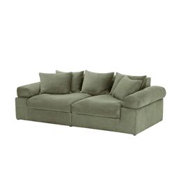 Smart Big Sofa Lionore gr&uuml;n Ma&szlig;e (cm): B: 242 H: 86 T: 121.0 &raquo; M&ouml;bel Kraft