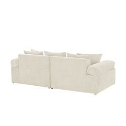 Smart Big Sofa Lionore creme Ma&szlig;e (cm): B: 242 H: 86 T: 121.0 &raquo; M&ouml;bel Kraft