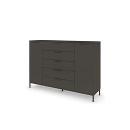 M&ouml;bel Kraft Highboard schwarz Ma&szlig;e (cm): B: 160 H: 111 &raquo; M&ouml;bel Kraft