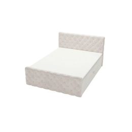 M&ouml;bel Kraft Boxbett mit Stauraum creme Ma&szlig;e (cm): B: 145 H: 105 &raquo; M&ouml;bel Kraft