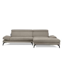 KONSIMO Ecksofa Renar beige Maße (cm): B: 285 H: 95 Sofas > Sofas nach Material > Stoffsofas » Sofa DE