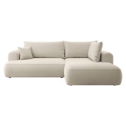 Selsey Ecksofa mit Schlaffunktion Ovo beige Ma&szlig;e (cm): B: 262 H: 95 Sofas > Sofas nach Material > Stoffsofas &raquo; Sofa DE