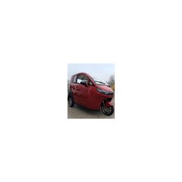 Madat A03 &ndash; Roter E-Kabinenroller Dreirad mit Lithium-Eisenphosphat-Akku (LiFePO4) 45 km/h (optional 25 km/h)