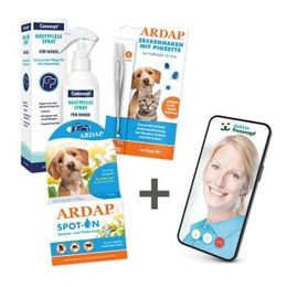 Ardap Dr. Fressnapf Floh- und Zeckenschutz-Paket f&uuml;r Hunde S