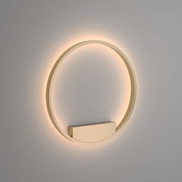 Maytoni Rim LED Wandleuchte, Wandlampe 37W Messing 85Ra Warmweiss