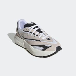 Sneaker adidas Sportswear "LIGHTBLAZE", Damen, Gr. 41, silber (aluminium, silber metallic, core schwarz), Synthetik, Textil, Schuhe Sneaker