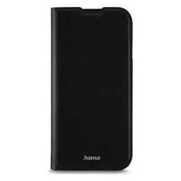 hama 00123762 Handytasche Daily Protect f&uuml;r Apple iPhone 16 Pro, Schwarz