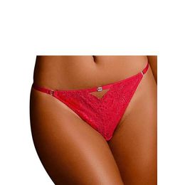 JETTE String rot Gr. 36/38 für Damen. Figurbetont
