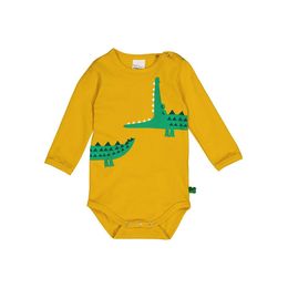 Fred's World by GREEN COTTON Fred ́s World by GREEN COTTON 2tlg. Outfit "Croco" in Gelb/ Gr&uuml;n - 73% | Gr&ouml;&szlig;e 92 | Baby-bodys