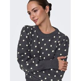 Jacqueline de Yong JDY Pullover in Anthrazit - 64% | Gr&ouml;&szlig;e S | Damen-pullover-cardigans