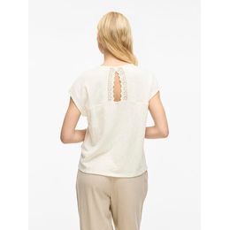Vila Shirt in Creme - 40% | Gr&ouml;&szlig;e L | Damen-tops