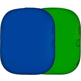 Lastolite Collapsible (150 cm, 180 cm), Hintergrundsystem, Blau, Grün