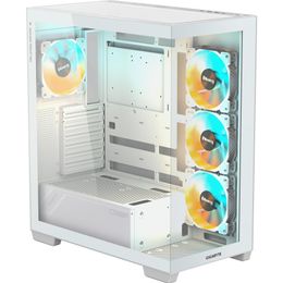 Gigabyte C500 Panoramic Stealth Ice (ATX), PC Gehäuse, Weiss