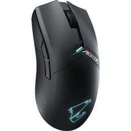 Gigabyte Aorus M6 (Kabellos), Maus, Schwarz