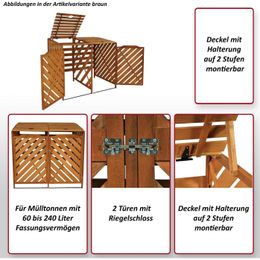 MCW, Gartenhaus + Gartenschrank, J44