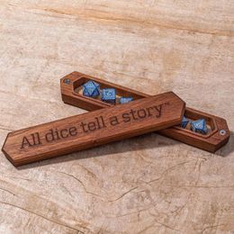 Q Workshop Sapelli All Dice Box