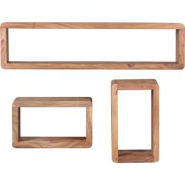 Wohnling, Regal, Boha (80 x 15 x 20 cm, 34 x 15 x 20 cm)