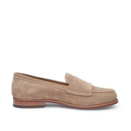 Heinrich Dinkelacker Slipper & Pantoletten - Loafer Wien Double Monk V - Gr. 40,5 (EU) - in Beige - f&uuml;r Damen