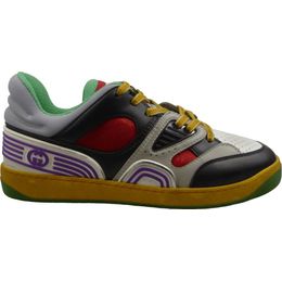 Gucci Low-Top Sneaker - Sneakers Basket Multicolor - Gr. UK_6_5 - in Bunt - f&uuml;r Damen