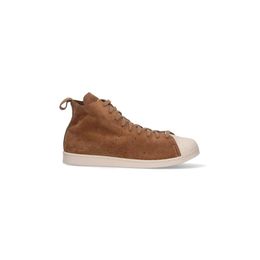 ADIDAS X WALES BONNER Low-Top Sneaker - "Superstar Hi" Sneakers Brown - Gr. 5 - in Braun - f&uuml;r Damen