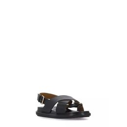 Marni Sandalen - Fb Criscross Sandal - Gr. 38 (EU) - in Schwarz - f&uuml;r Damen