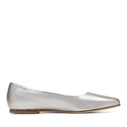 Henry Stevens Ballerinas - Ballerinas Audrey B - Gr. 36 (EU) - in Silber - für Damen