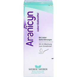 Aranicyn Leber Gallemittel Mischung 50 ml