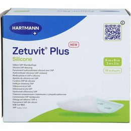 B2B Medical Zetuvit Plus Silicone steril 8x8 cm 10 St
