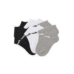Bench Sportsocken Herren Gr&ouml;&szlig;e 43/46 grau / schwarz / wei&szlig;